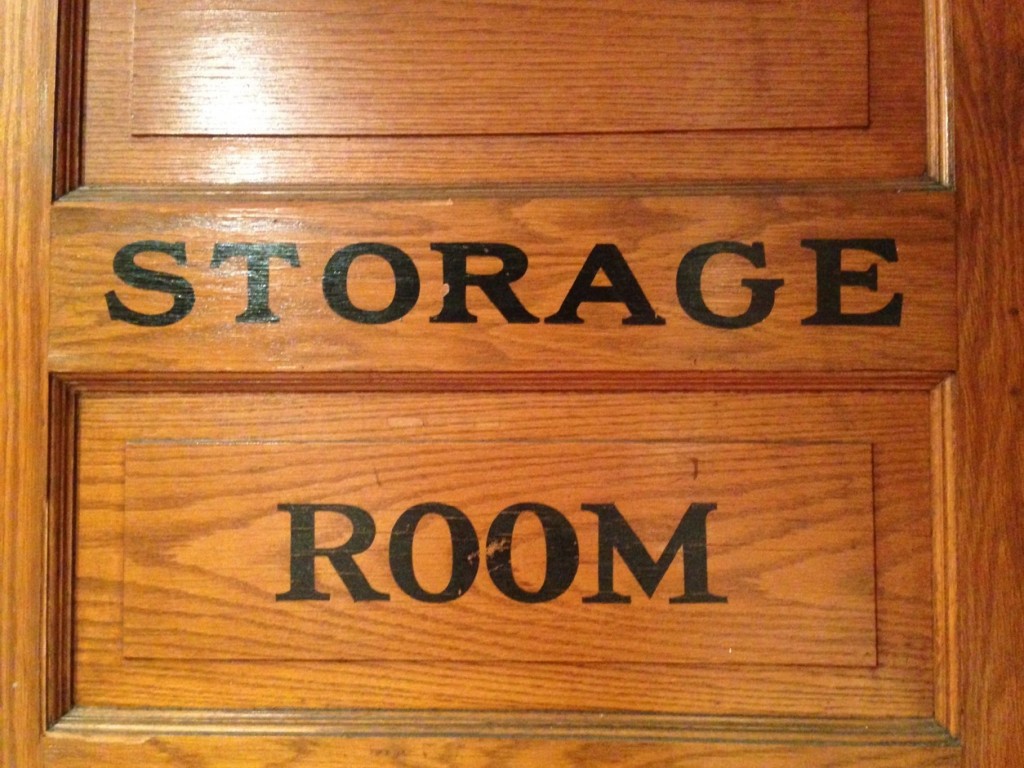 Storage Room – PVD Signs