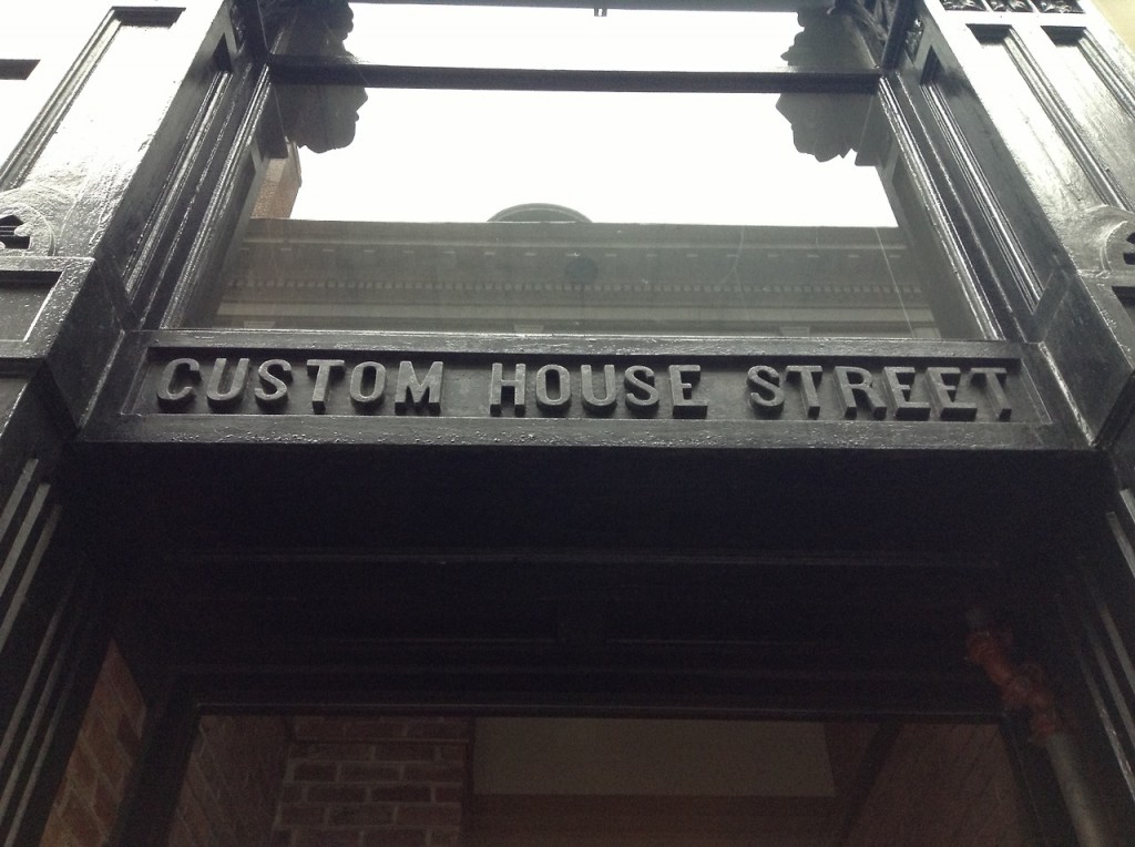 Custom House Street – PVD Signs